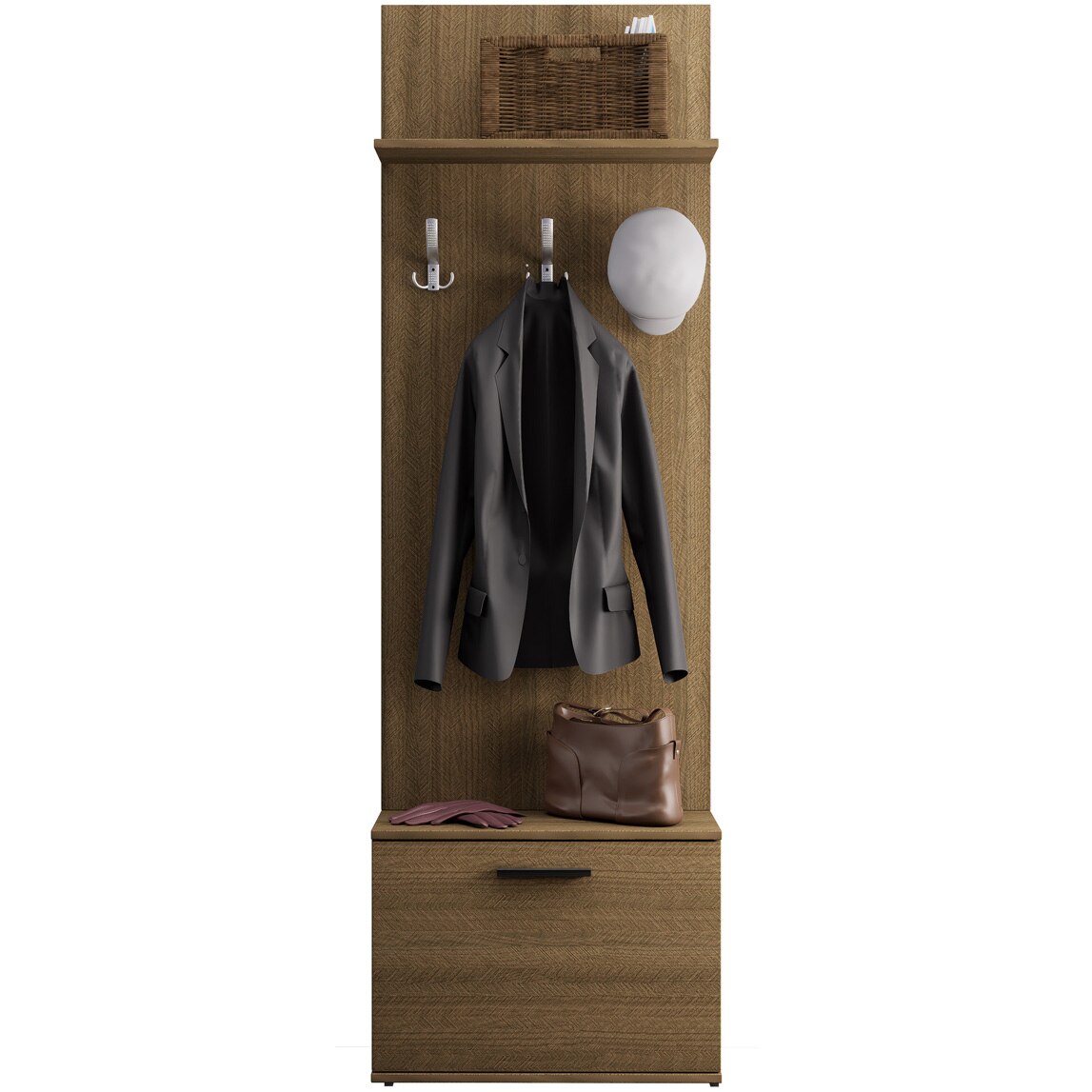 Cuier hol Irim Smart, dimensiuni 60x29x190 cm, culoare pessaro - eMAG.ro