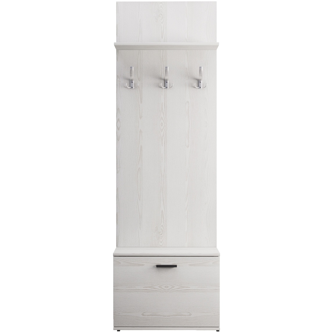Cuier hol Irim Smart, dimensiuni 60x29x190 cm, culoare alb - eMAG.ro