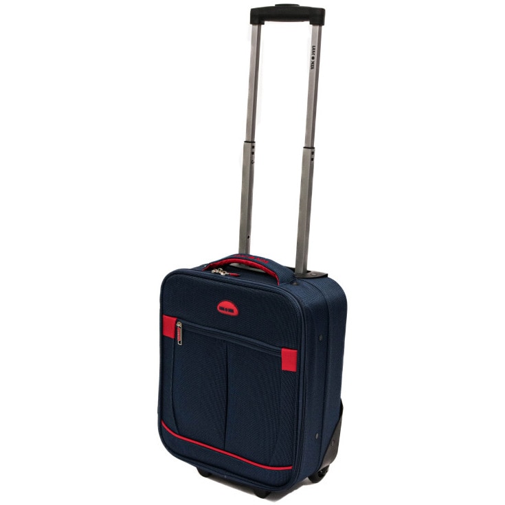 Troler Lamonza Dortmund, 40cm,1.9kg, albastru - eMAG.ro
