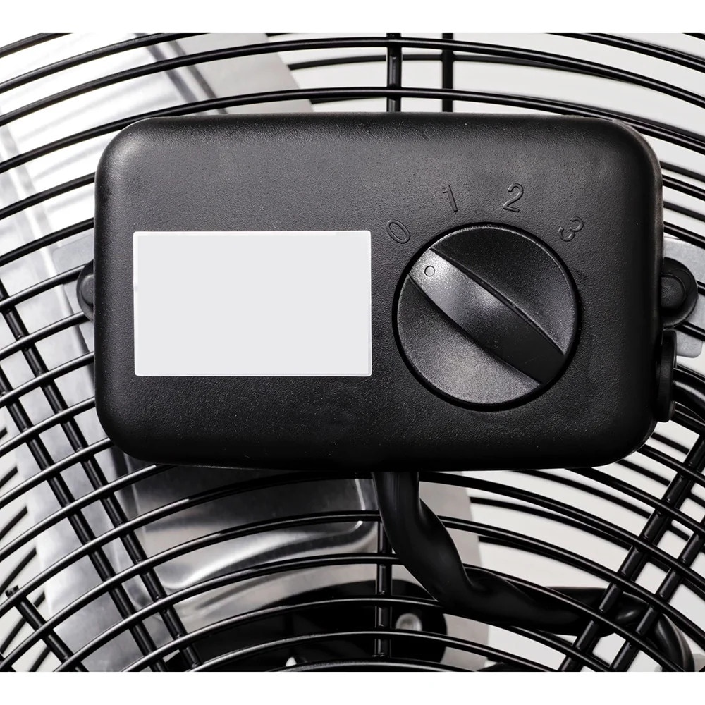 ZENITH ipari ventilátor, 80 cm, 3 sebesség, 200W, fekete - eMAG.hu