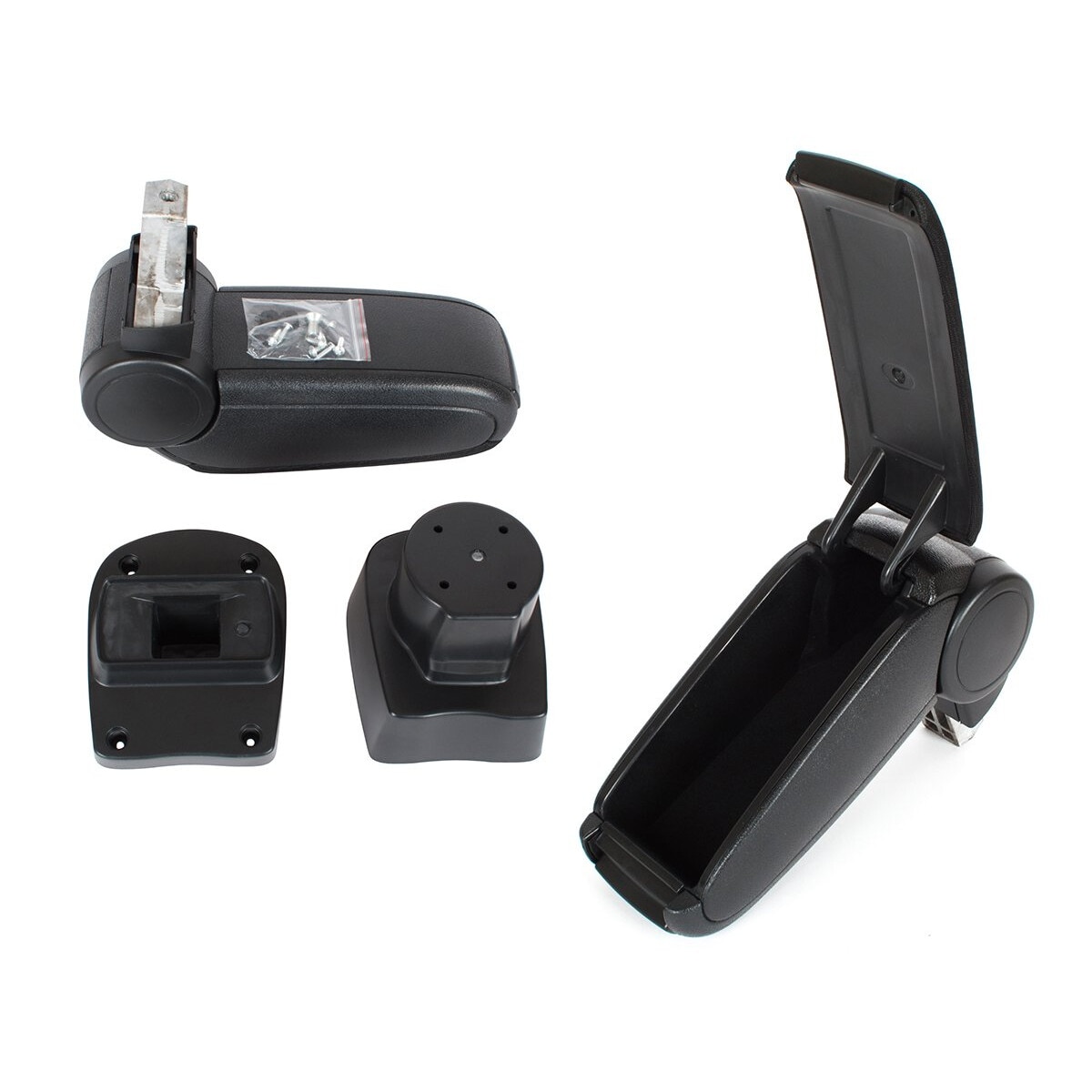 Cotiera Dacia Duster 2010-2018, negru, set montaj inclus - eMAG.ro