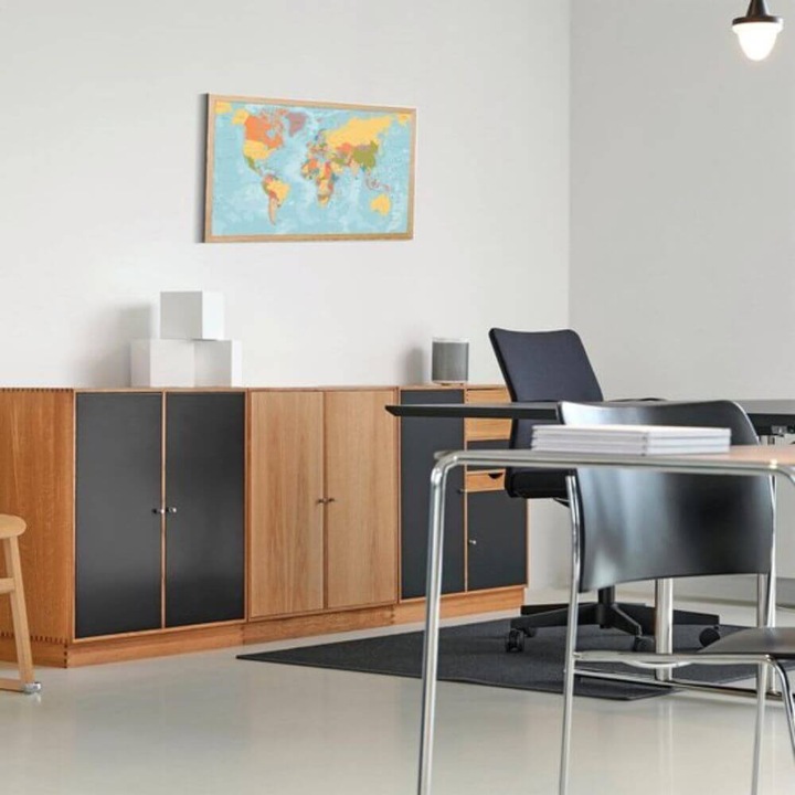 Panou Pluta DACO, 90x120 cm, Rama din MDF - eMAG.ro