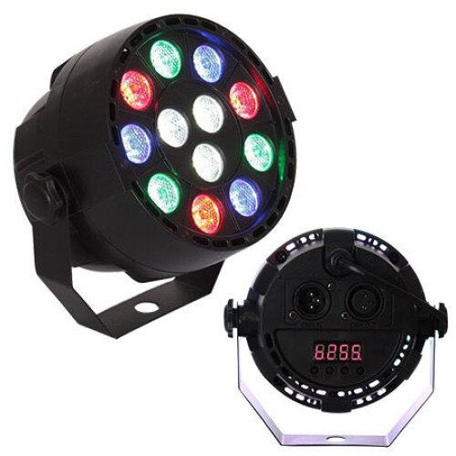 Proiector portabil, mini, led, PAR, RGB+W, 12X1W - eMAG.ro