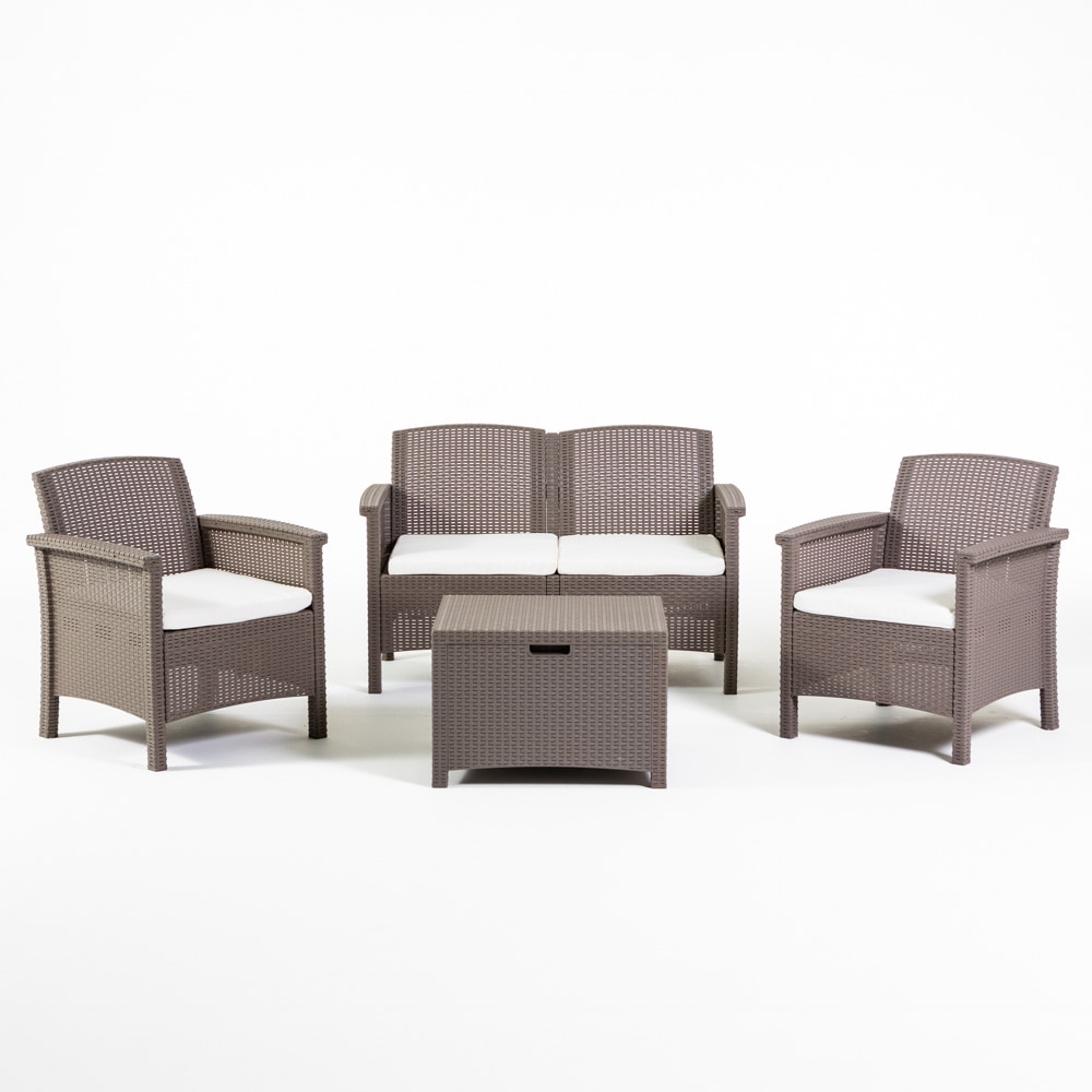Set gradina / terasa masa multifunctionala 60x54x41 cm, canapea ...