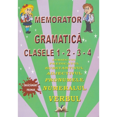 Memorator Gramatica - Clasele 1-4 - eMAG.ro