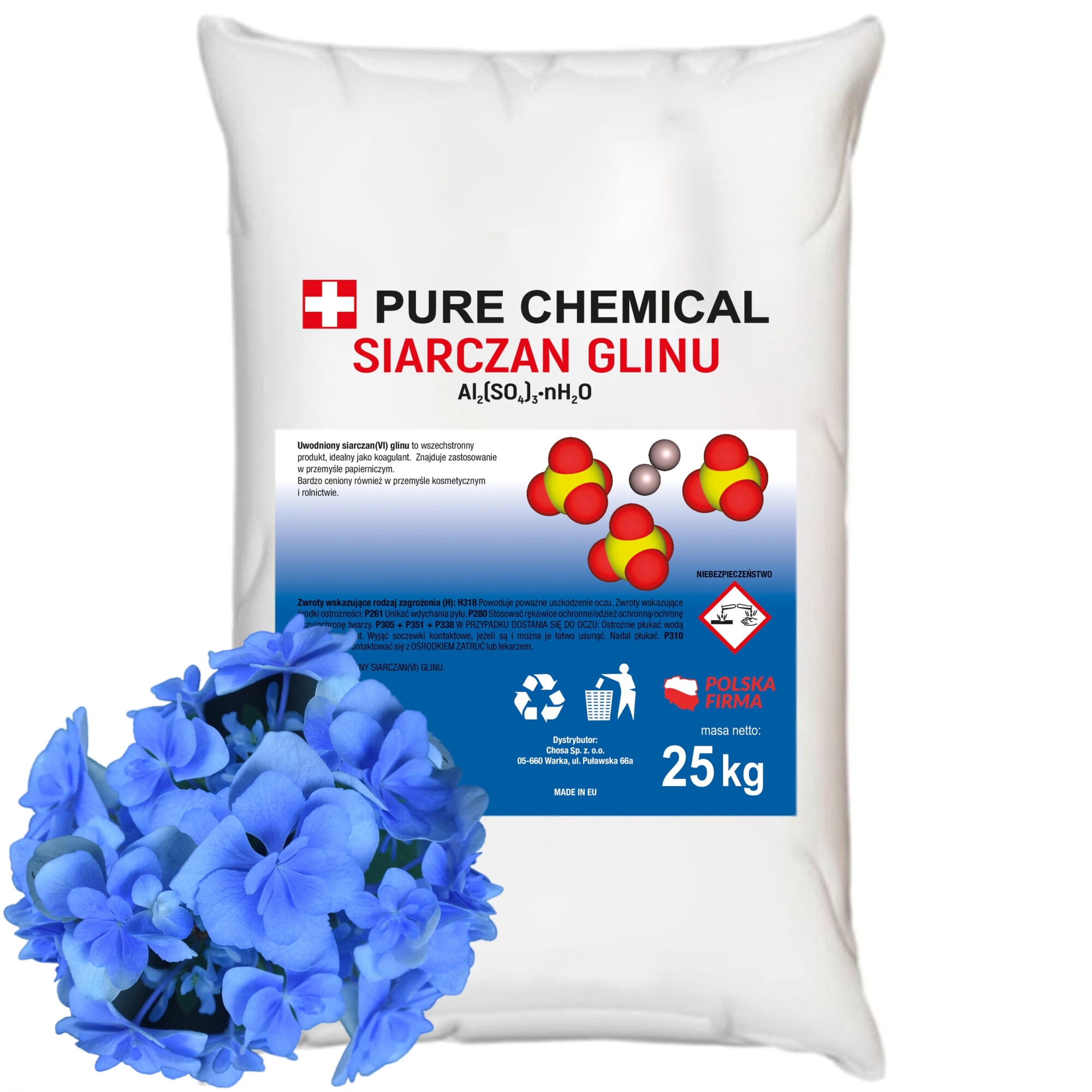 Sulfat De Aluminiu, Pure Chemical, Ambalaj Reutilizabil, Tip Pulbere ...