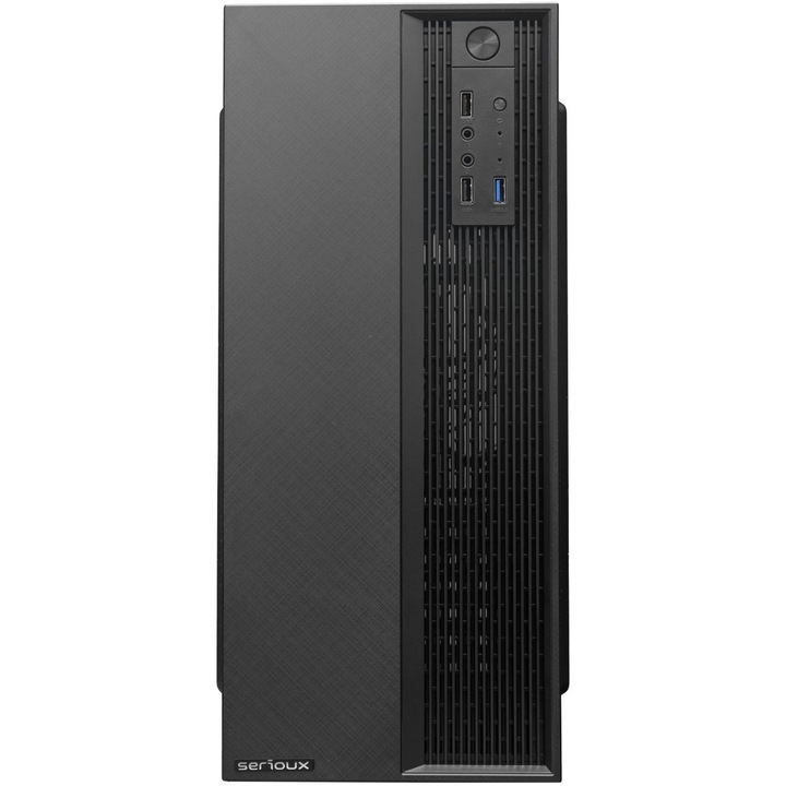 Carcasa PC Serioux CLASSIC01, fara sursa, Middle Tower, ATX - eMAG.ro