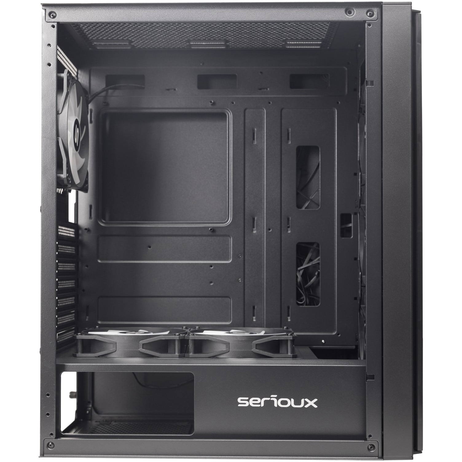 Carcasa PC Serioux QUANTUM, fara sursa, Middle Tower, ATX - eMAG.ro