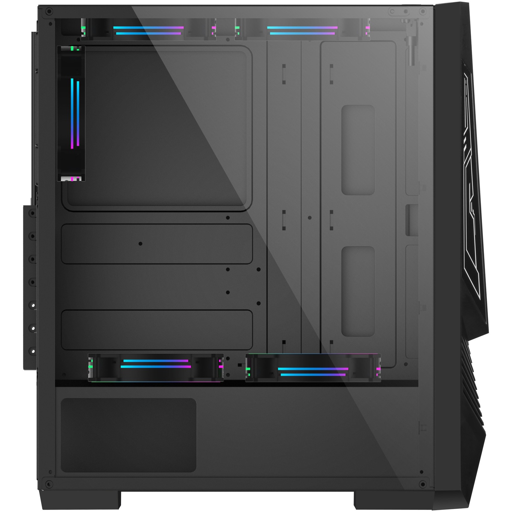 Carcasa PC Serioux ROGUE, fara sursa, Middle Tower, ATX - eMAG.ro