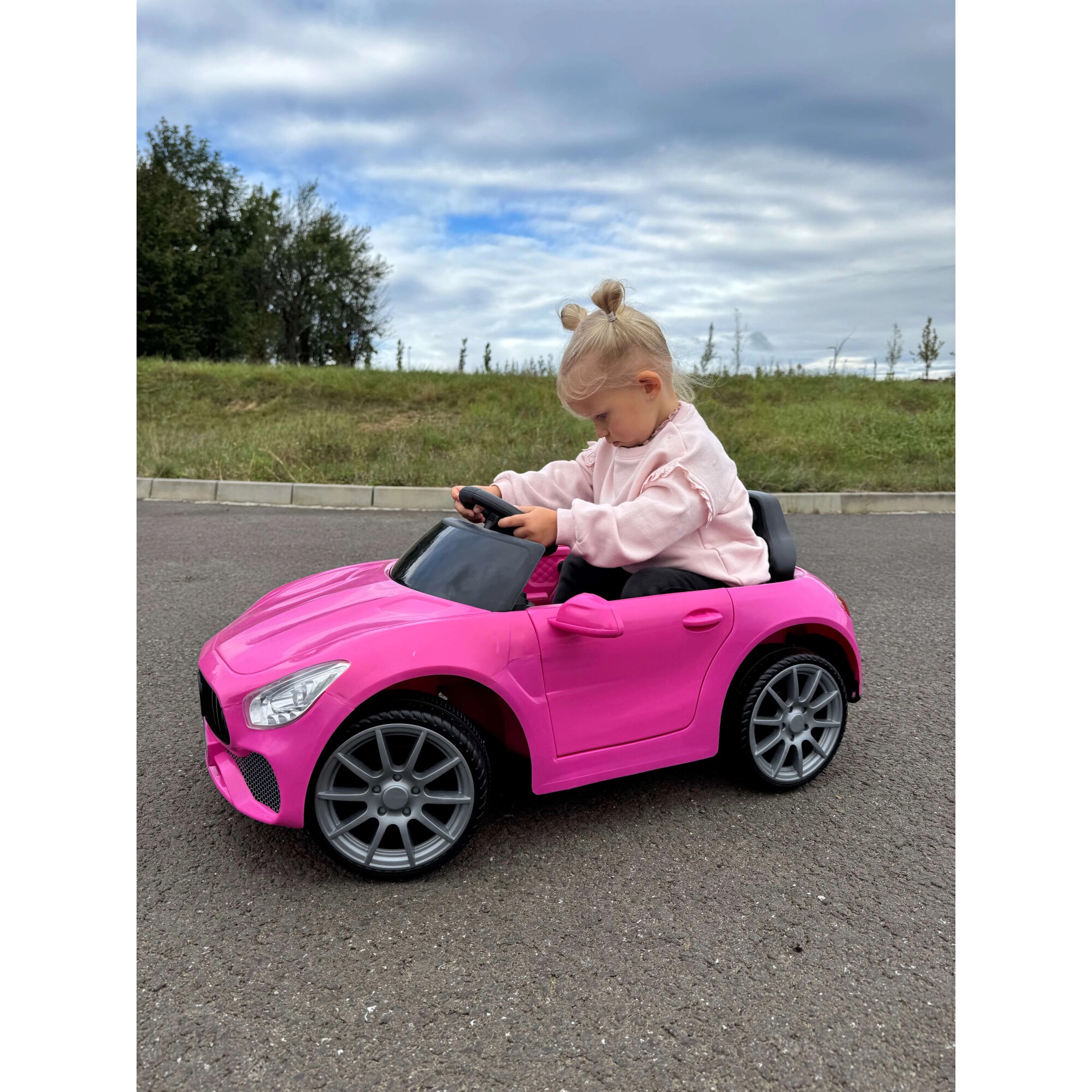 Mamido Masina electrica Fast Wing roz - eMAG.ro