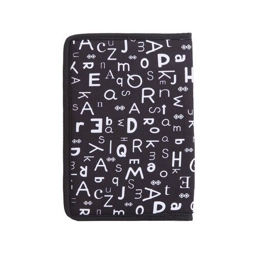 Agenda A5 Pixie coperta neagra model Alfabet - eMAG.ro