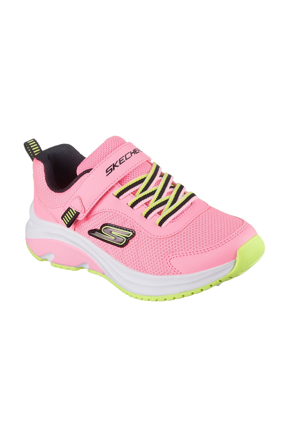 Skechers, Pantofi sport cu velcro Elite Sport, Roz neon, 34 EU - eMAG.ro