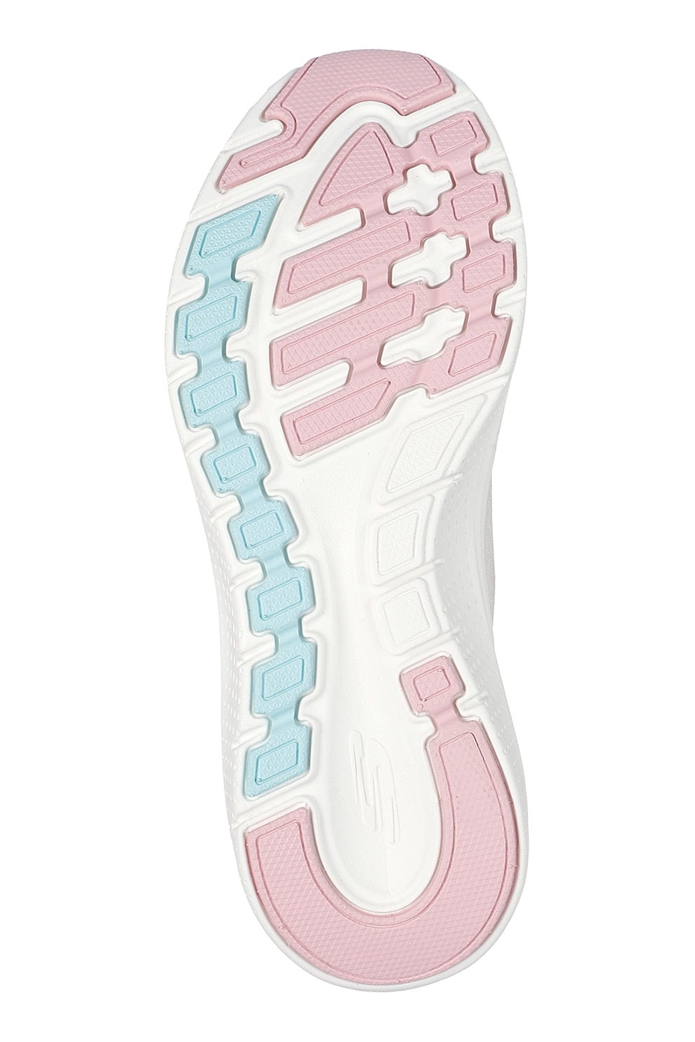 Skechers, Easy Slip-Ins hálós sneaker logós részletekkel, Csontszín, 38 ...
