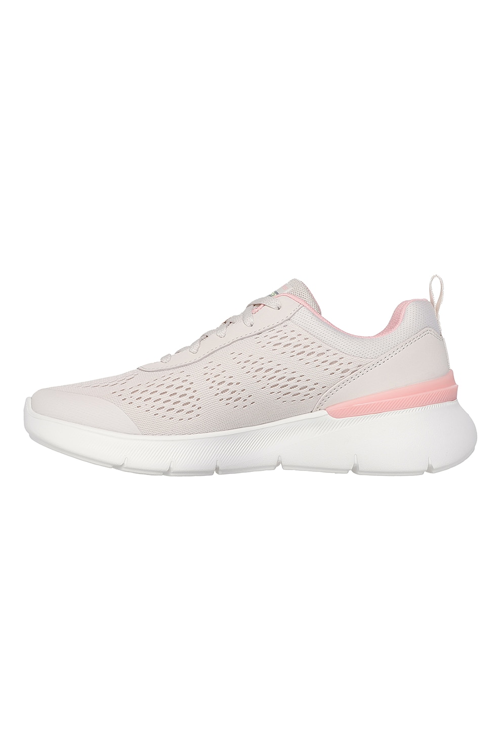 Skechers, Pantofi sport low-cut Air Dynamight, Alb fildes, 36.5 - eMAG.ro