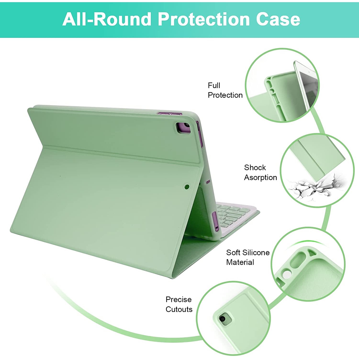 Husa cu tastatura si mouse pentruLenovo Tab P11 Gen2(TB-350), 11.5 inch ...