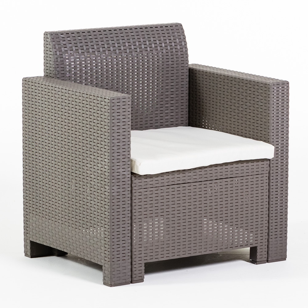 Set gradina/terasa masa 61, 5x61, 5x37 cm, canapea 188x57, 5x79 cm, si ...