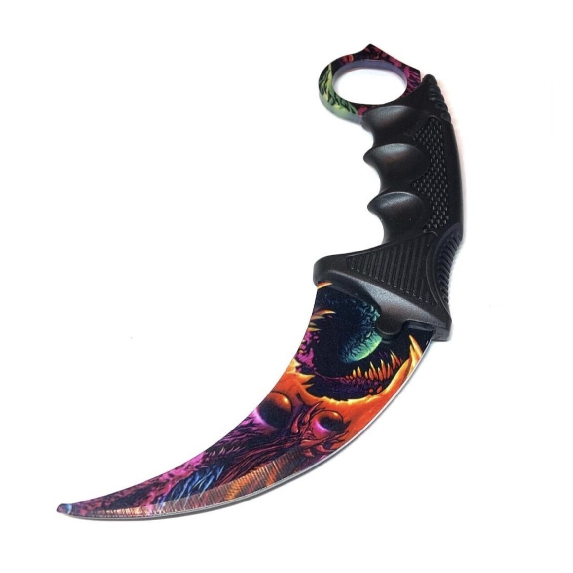 Cutit CS-GO Counter Strike Karambit, Colorat, 19 cm - eMAG.ro