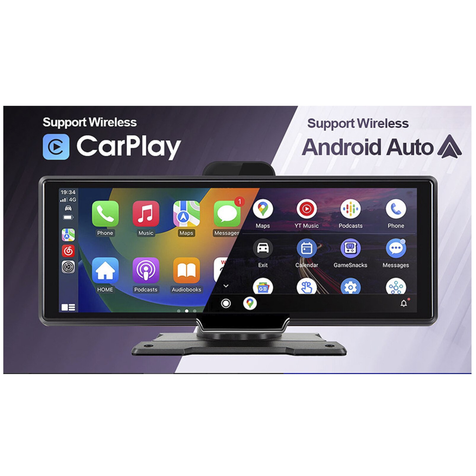Navigatie Auto Multimedia 10.26", compatibil cu CarPlay/Android Auto ...