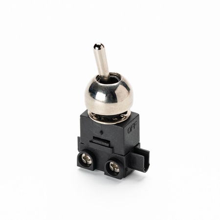Buton Veioza, Comutator basculant incorporat, Ø 12 mm, Capac Crom ...
