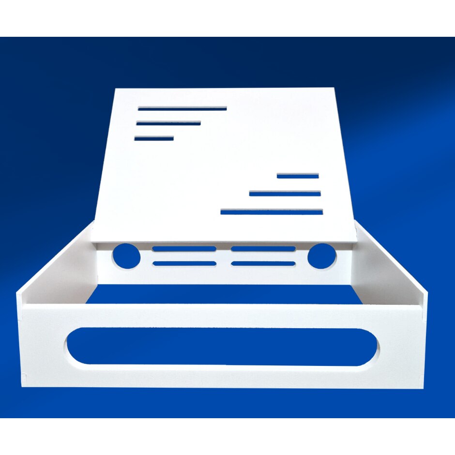 Raft Suport Router Wireless 60x40x10 cm, cu panou frontal plin, pentru ...