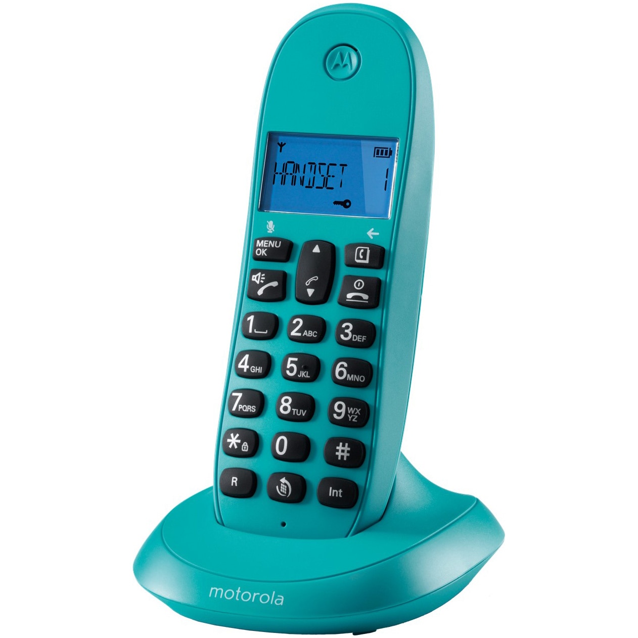 Telefon fix fara fir Motorola DECT C1001LB+, Turquoise - eMAG.ro