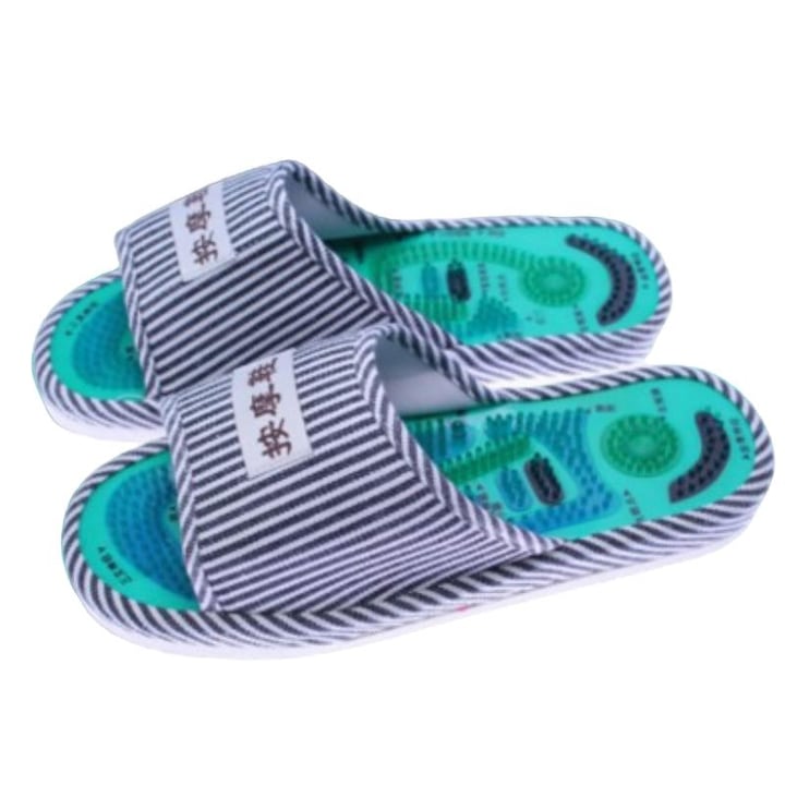Papuci masaj picioare, 39-42, reflexoterapeutici, talpi, slapi, bumbac ...