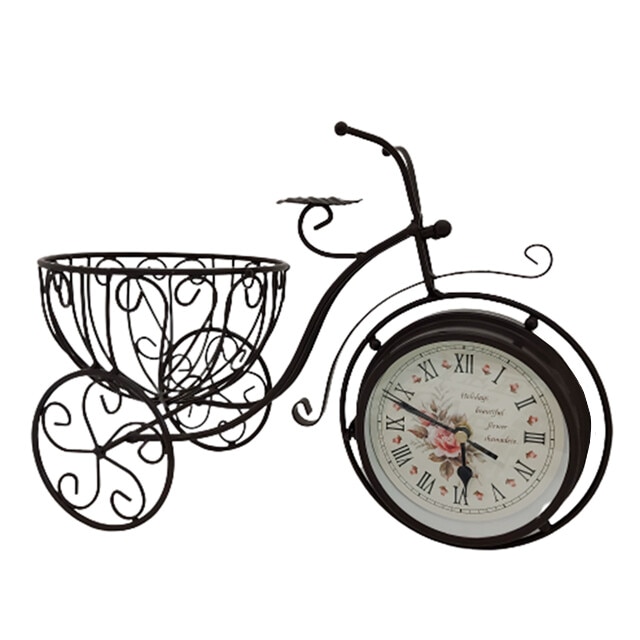 Ceas bicicleta Stuart maro metal, 2 cadrane - eMAG.ro