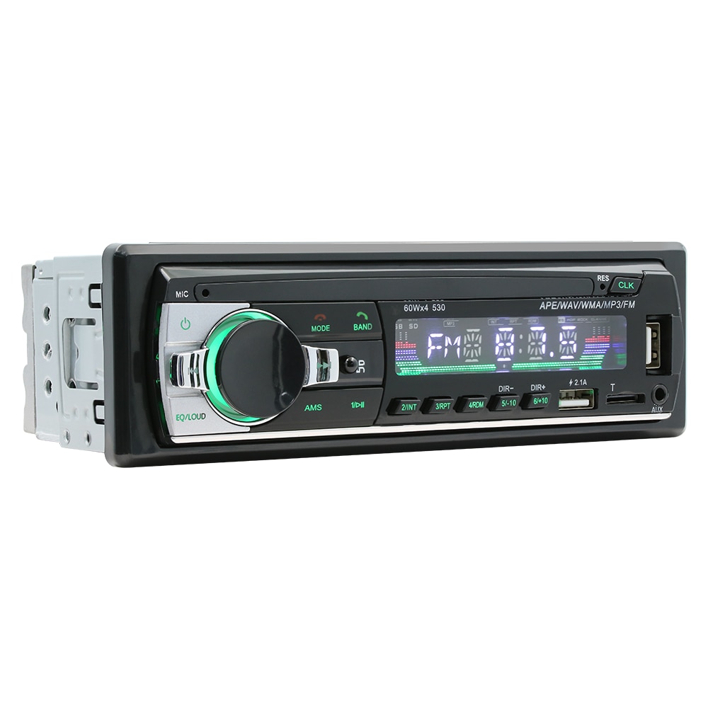 Radio MP3 player auto XINLONGDIANZI 530LED, 4x60w, 1 DIN cu SD, USB ...