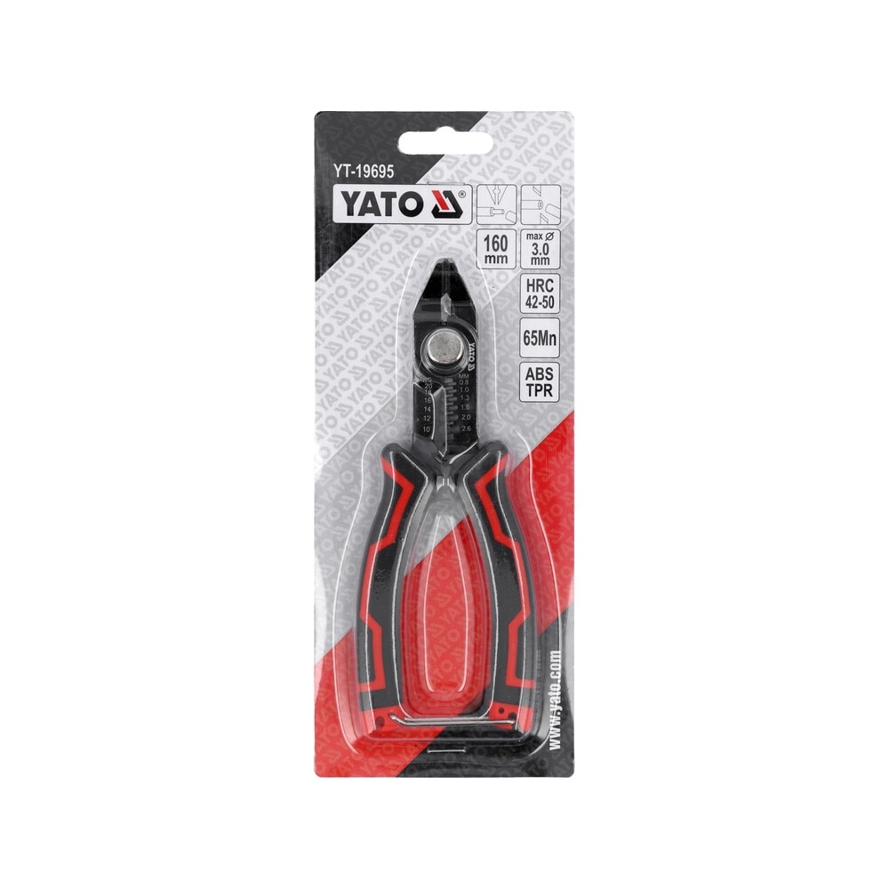 YATO Cleste taietor si decablator, lungime 160 mm - eMAG.ro