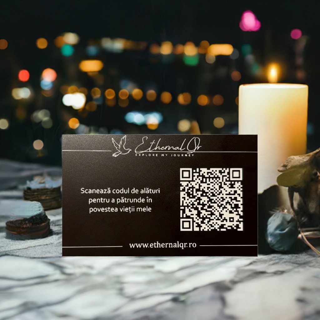 Placuta Comemorativa QR, negru - eMAG.ro