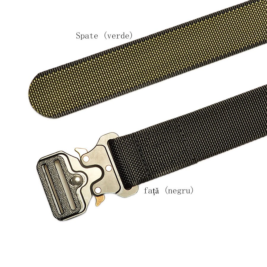 Curea tactica, Fosongya Heavy Duty Quick Buckle Military Mesh Work Belt ...