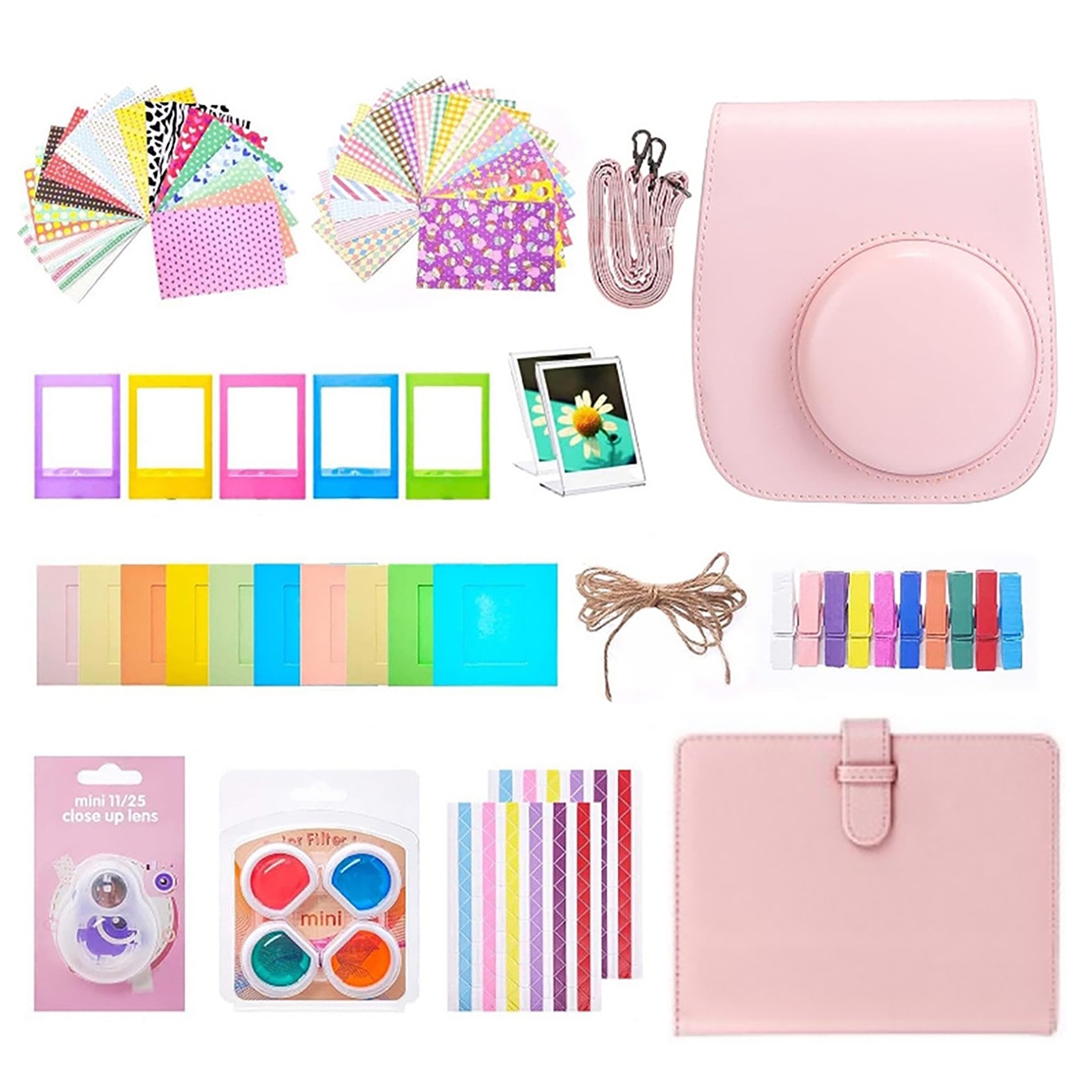 Set accesorii camera foto instant, Wacorresi, cu filtre colorate ...