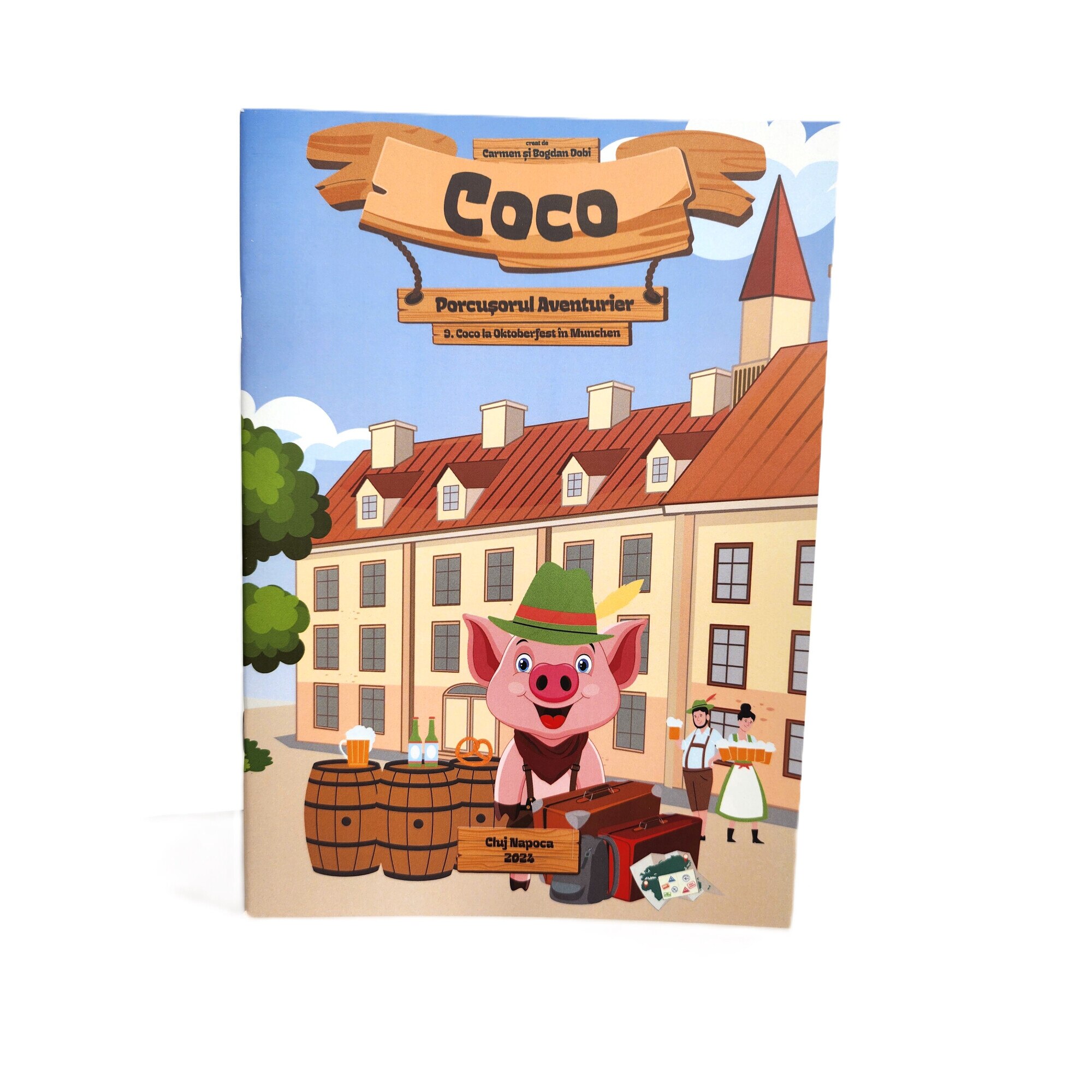 Carte educativa pentru copii "Coco Porcusorul aventurier" Volum 9/Carte ...