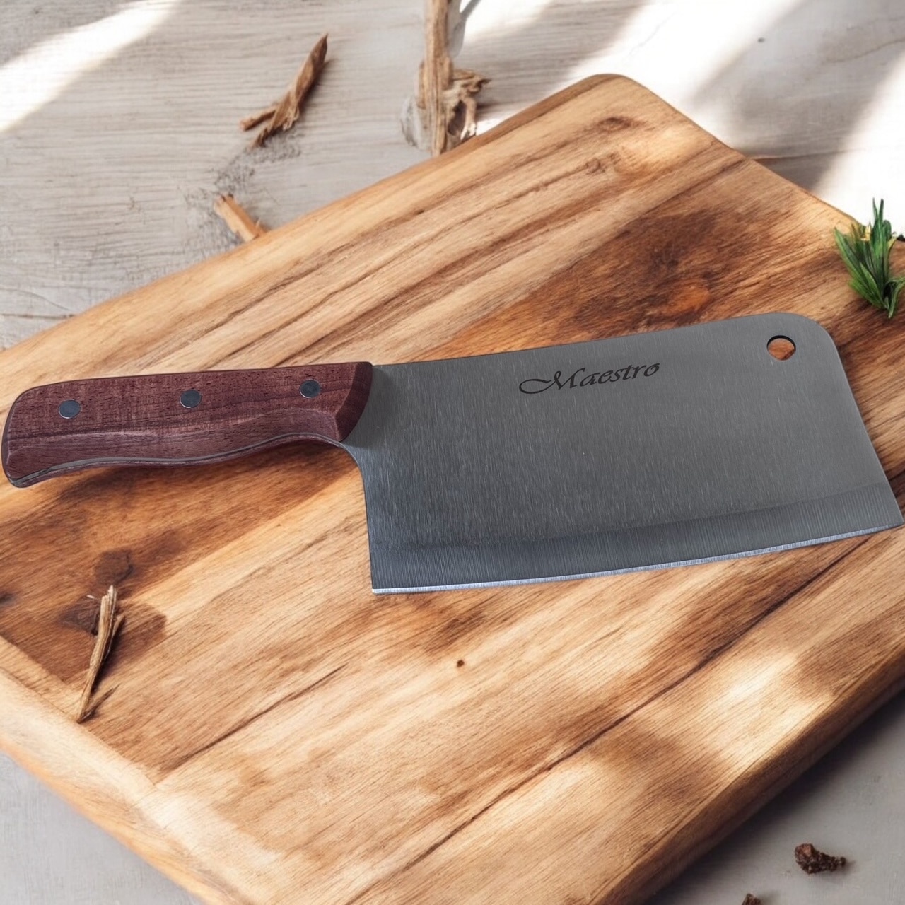 Set 4 Cutite Profesionale + Masat Profesional – 1 Cutit Injunghiat cu ...