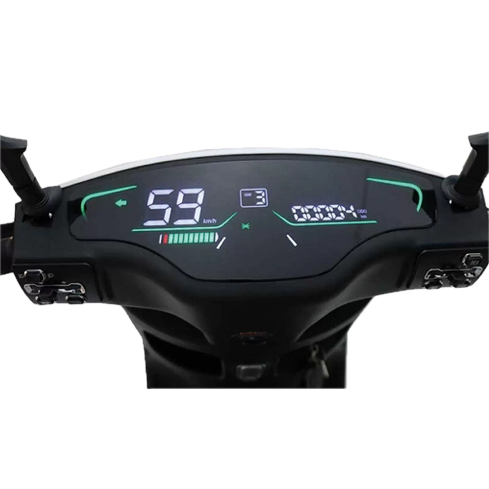 Scuter electric KUBA GREE08, viteza deplasare 45 Km/h, putere motor 1200 W, 80 Km autonomie ...