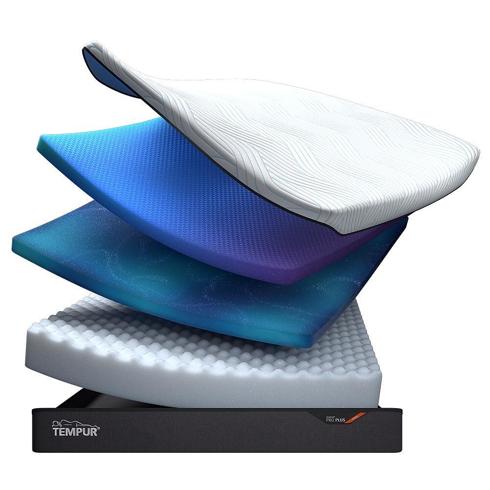 Saltea Tempur Pro Plus Smart Cool Firm, 200x200x25 cm - eMAG.ro