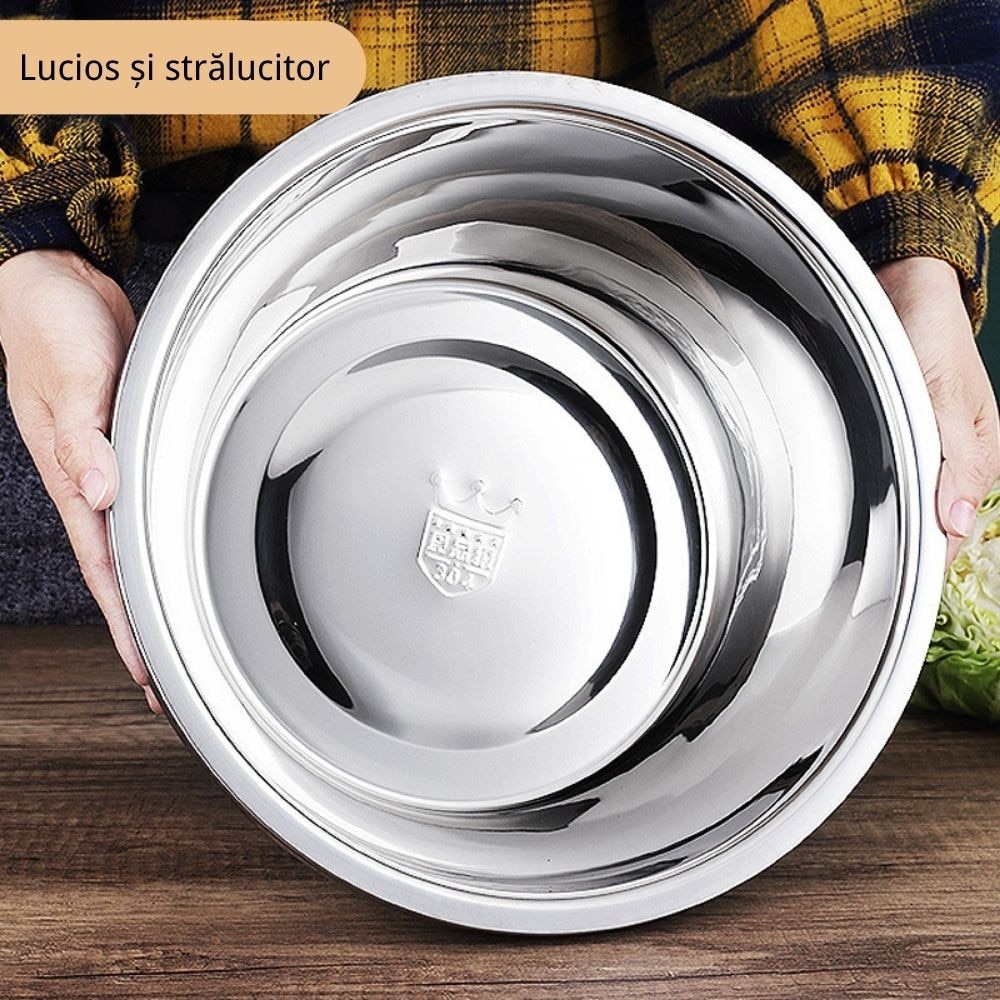 Set boluri inox, Tressino, multifunctionale, cu capac, nu se ...