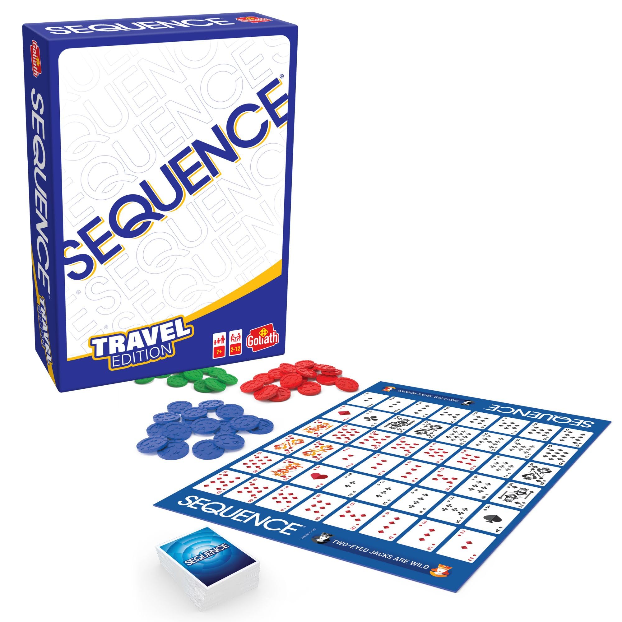 Joc de societate SEQUENCE, MWAOWM, tabla pliabila, 2 pachete de carti ...