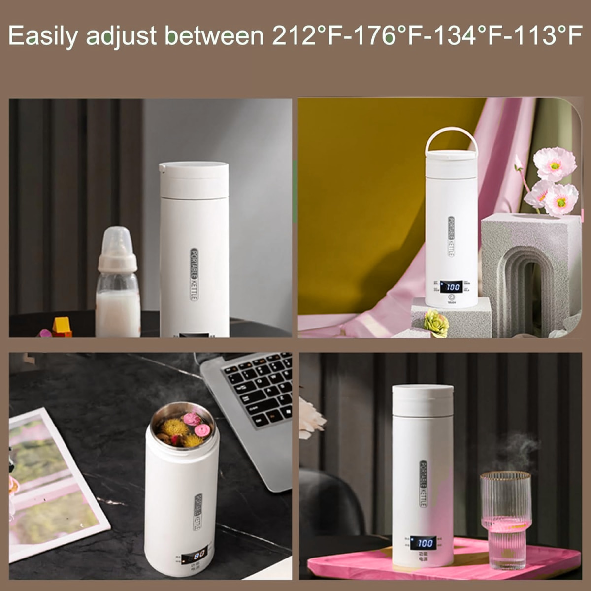 Fierbator portabil cu cablu de alimentare, Fierbator electric de ...