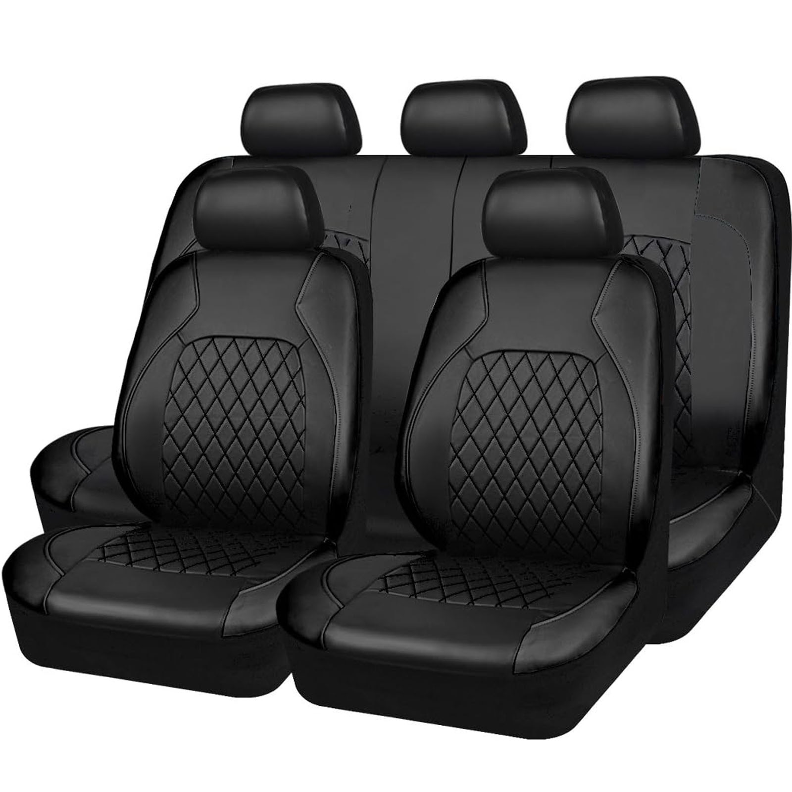 Set 9 Huse Scaune Auto, Hggzeg, Cu carlige, fermoare, Impermeabila ...