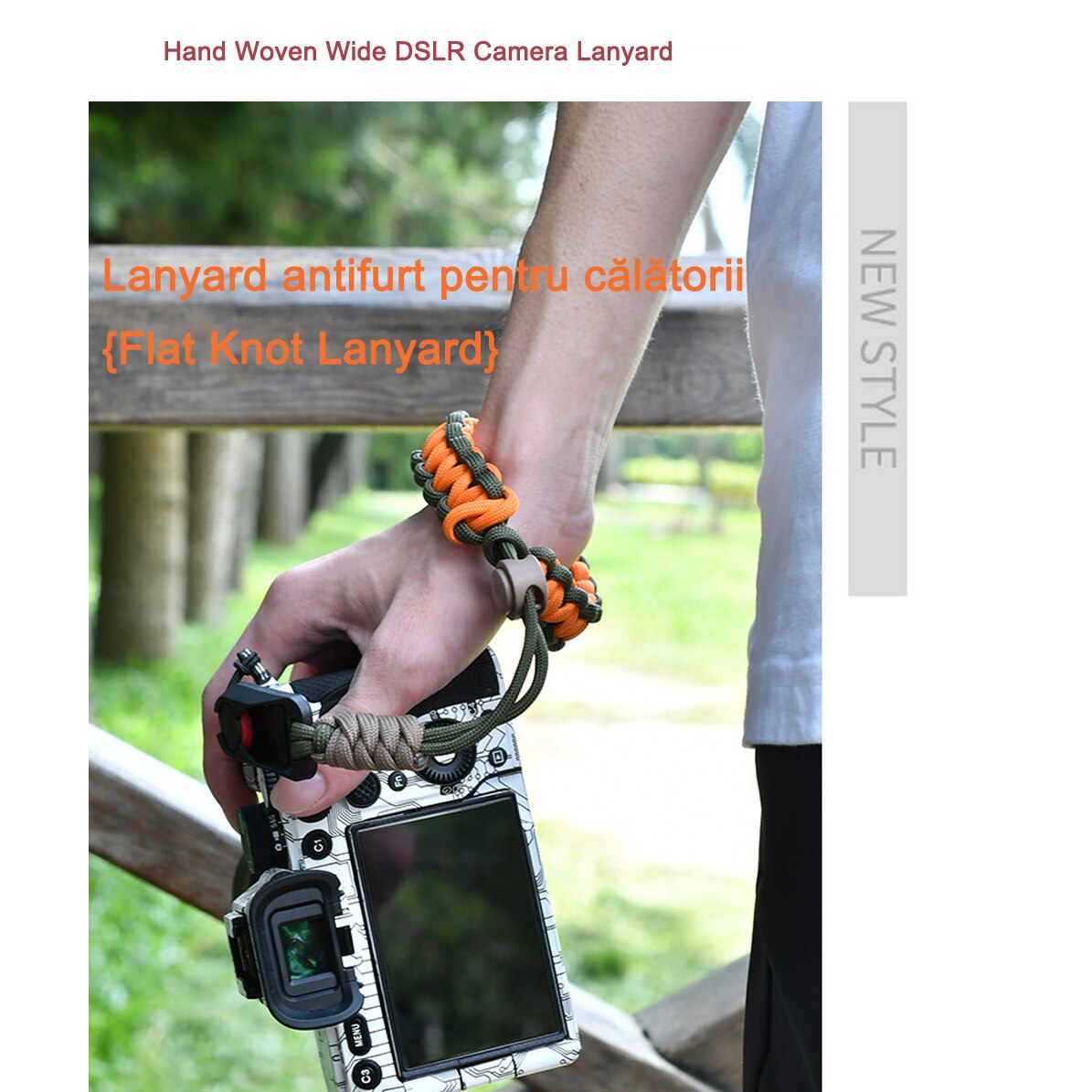Camera Wristband, telefon Wristband reglabil Quick Release Camera curea ...