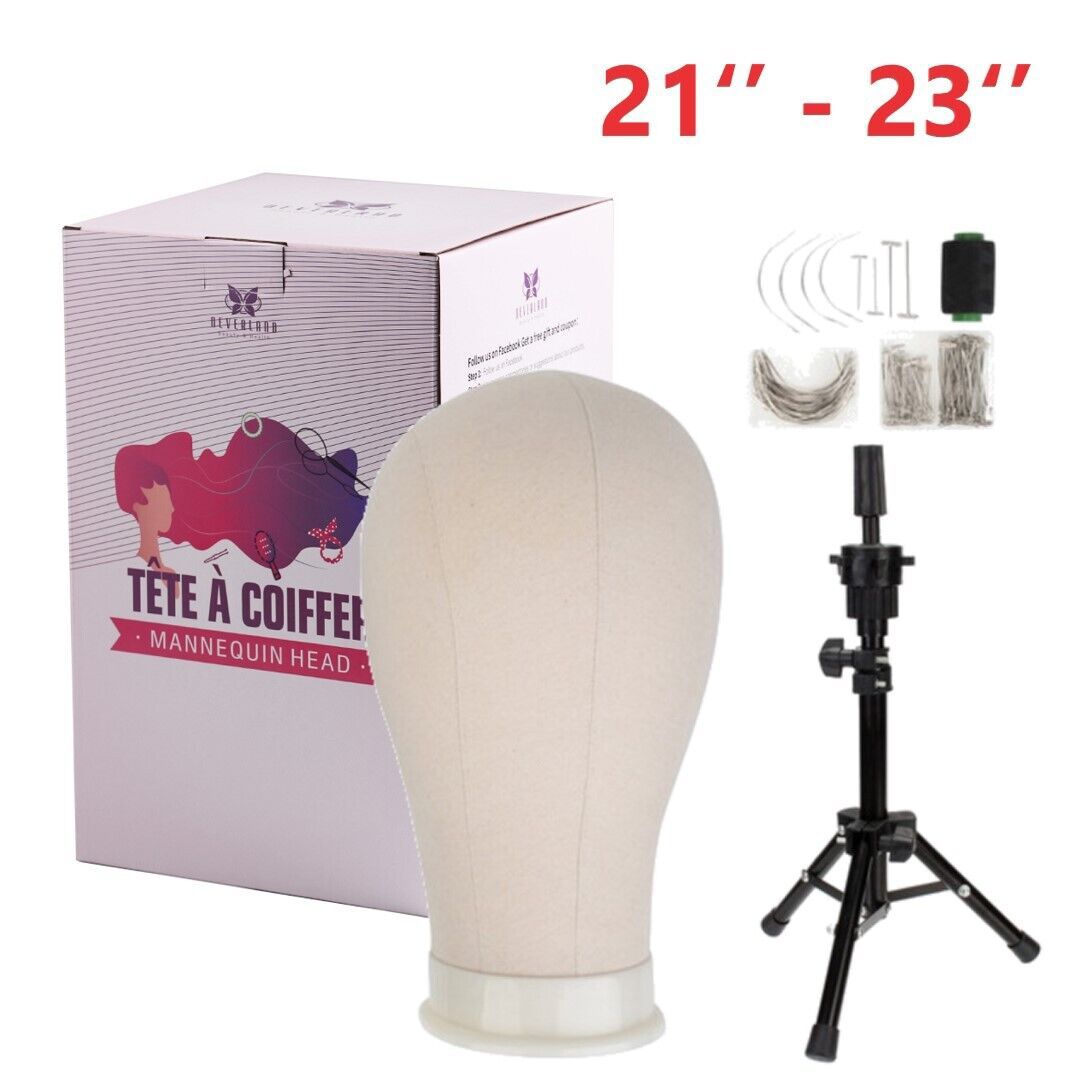 Kit coafura, Neverland cap machiaj suport cap papusa, par real, cap ...