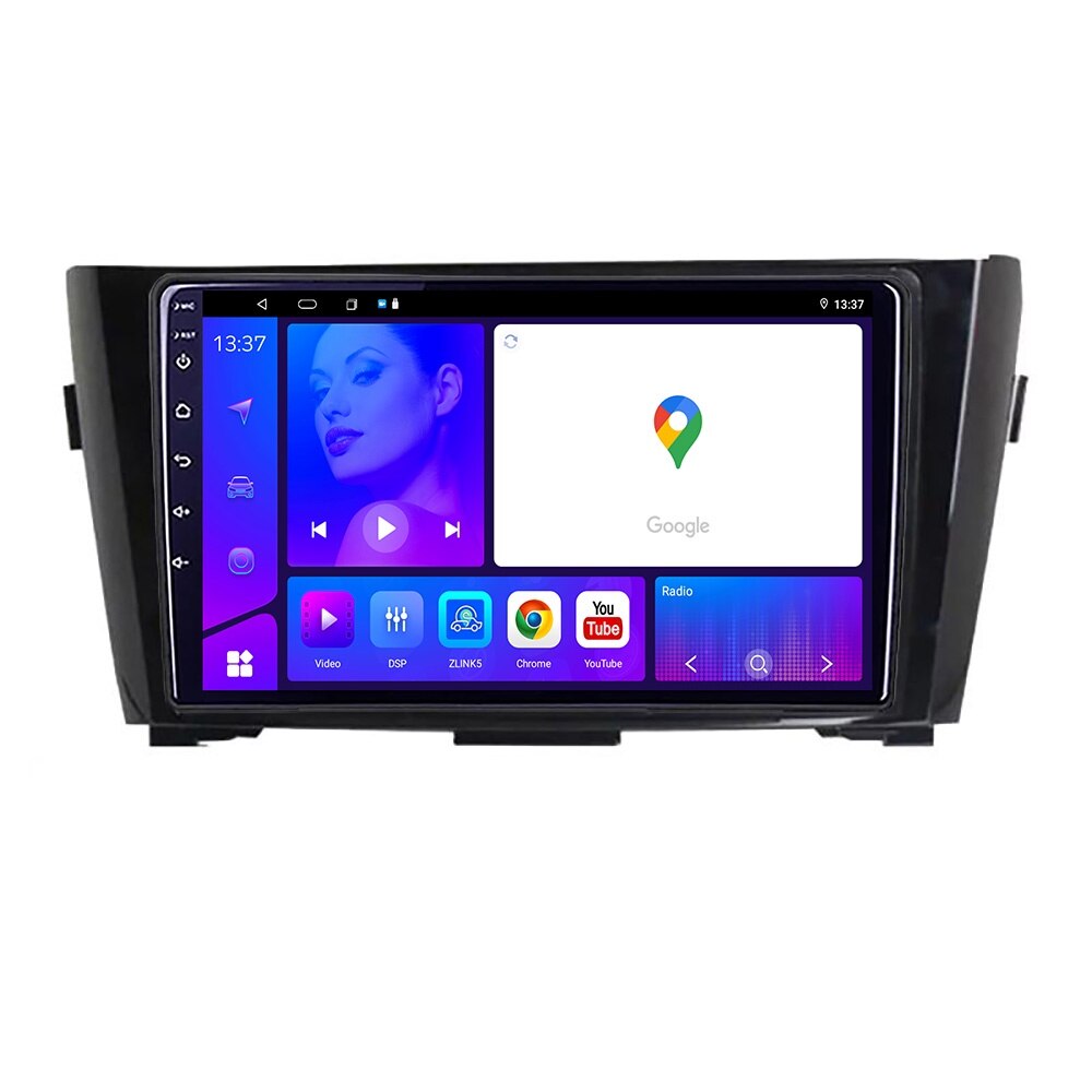 Navigatie dedicata Nissan Qashqai KIT-353 NAVTEC Android Ecran 720P ...