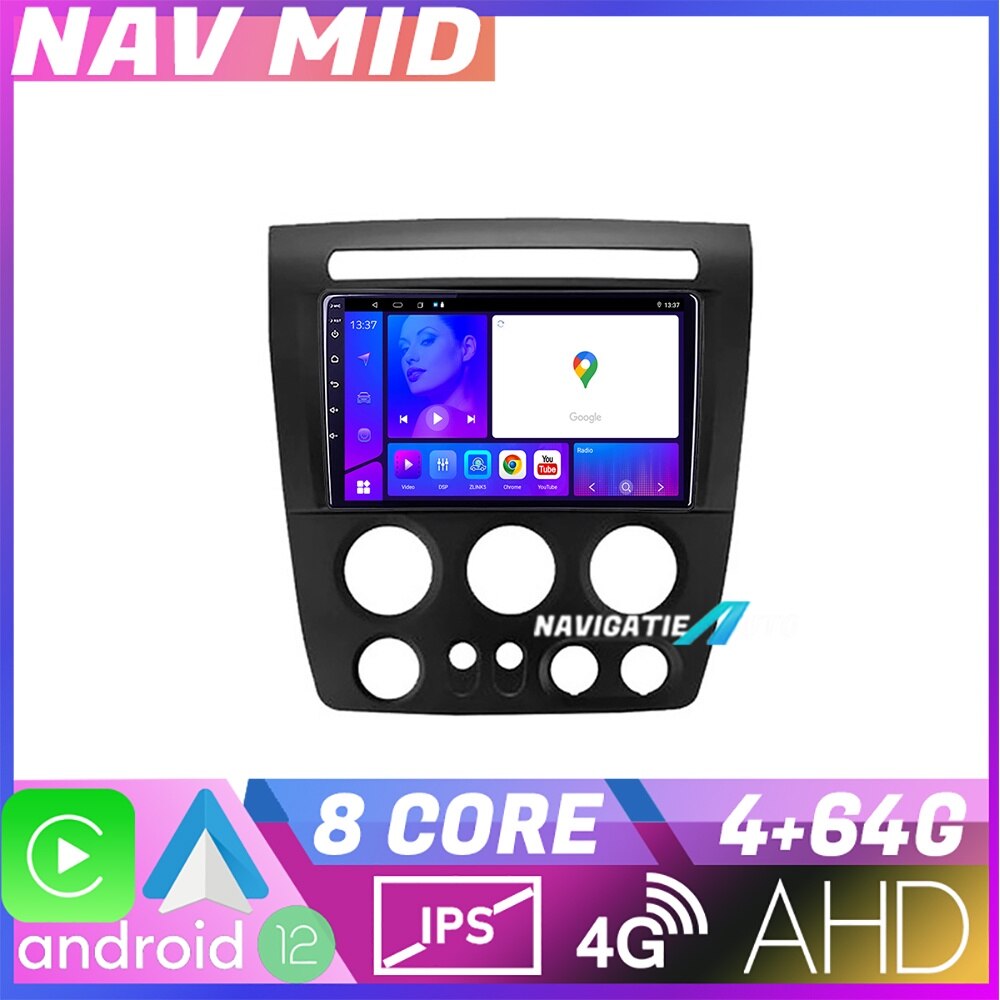 Navigatie dedicata Hummer H3 NAVTEC Android Ecran 720P Octa Core 4+64 ...