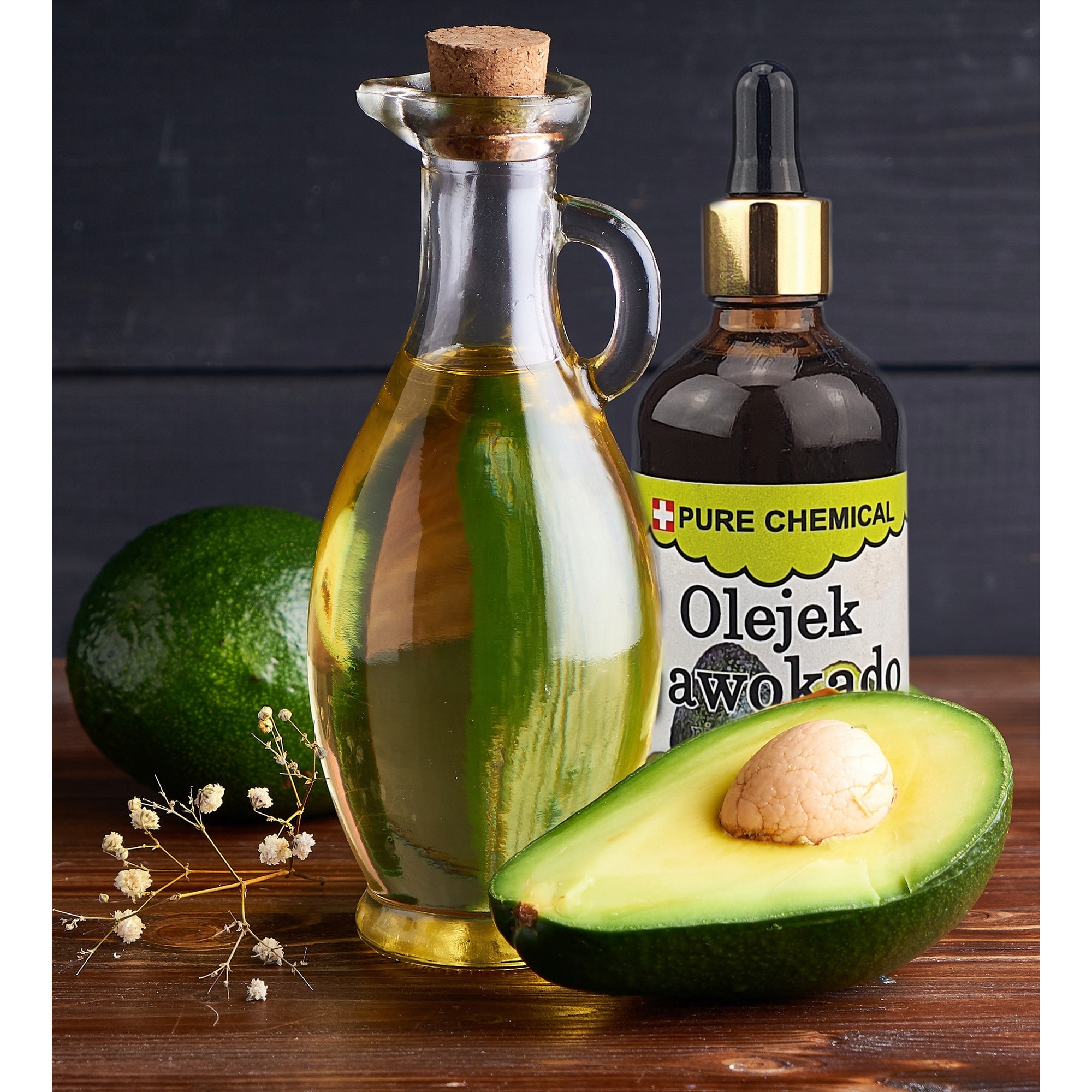 Ulei De Avocado, Pure Chemical, 100% Natural, Nerafinat, Bogat In ...