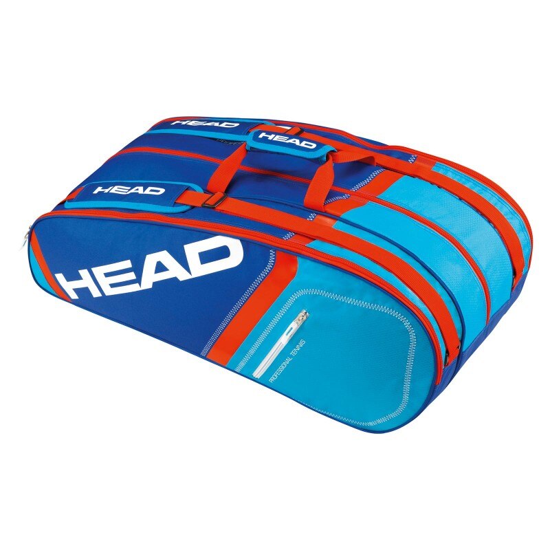 Termobag HEAD Core Supercombi Blue/Red, 9 rachete - eMAG.ro