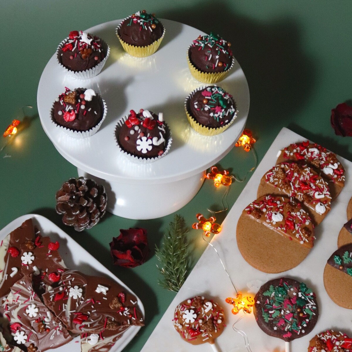 Bomboane din zahar, Santa Claus 60g, PME - eMAG.ro