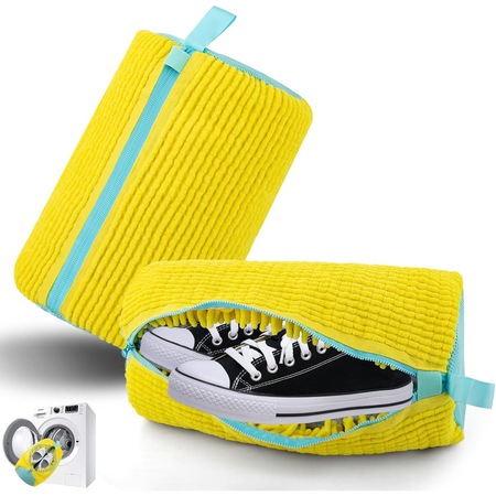 Geanta pentru pantofi pentru masina de spalat, pachet de 2, fibra moale ...