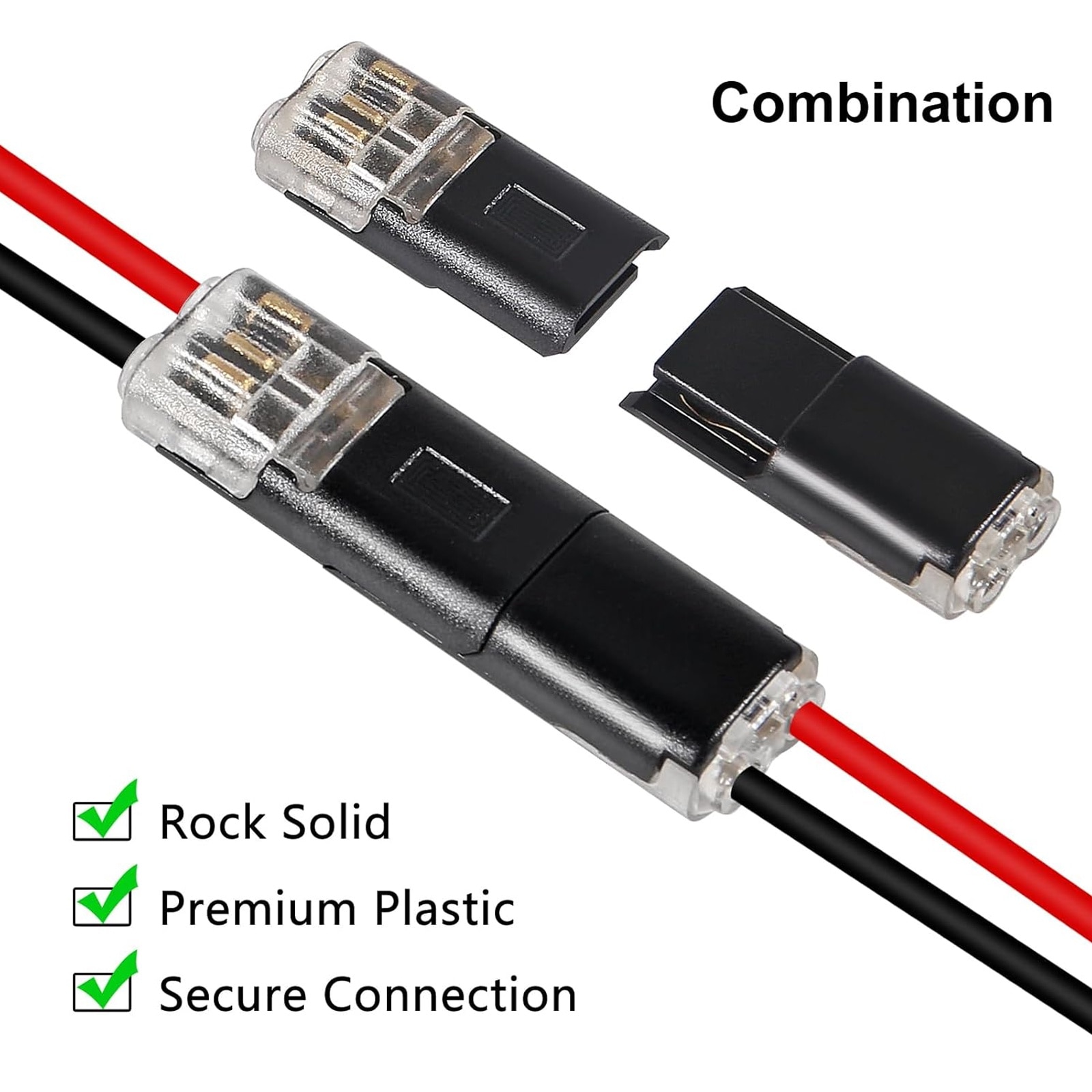 Set 50 Conectori rapizi pentru conductori electrici, Axroad Mall ...