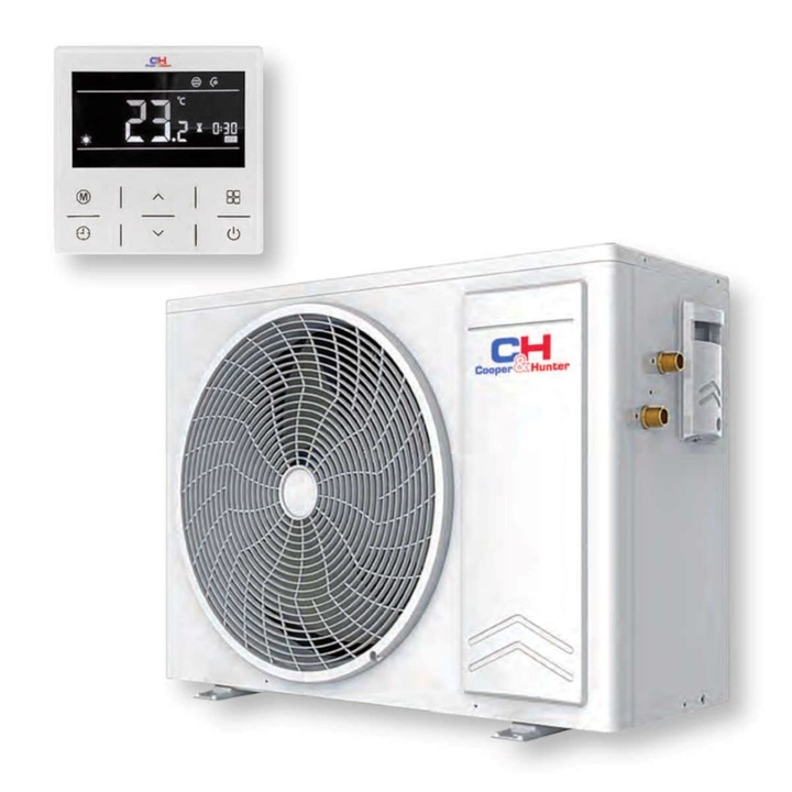 Pompa de caldura aer-apa monobloc, Cooper&Hunter, incalzire/racire, 5 kW,220V - eMAG.ro